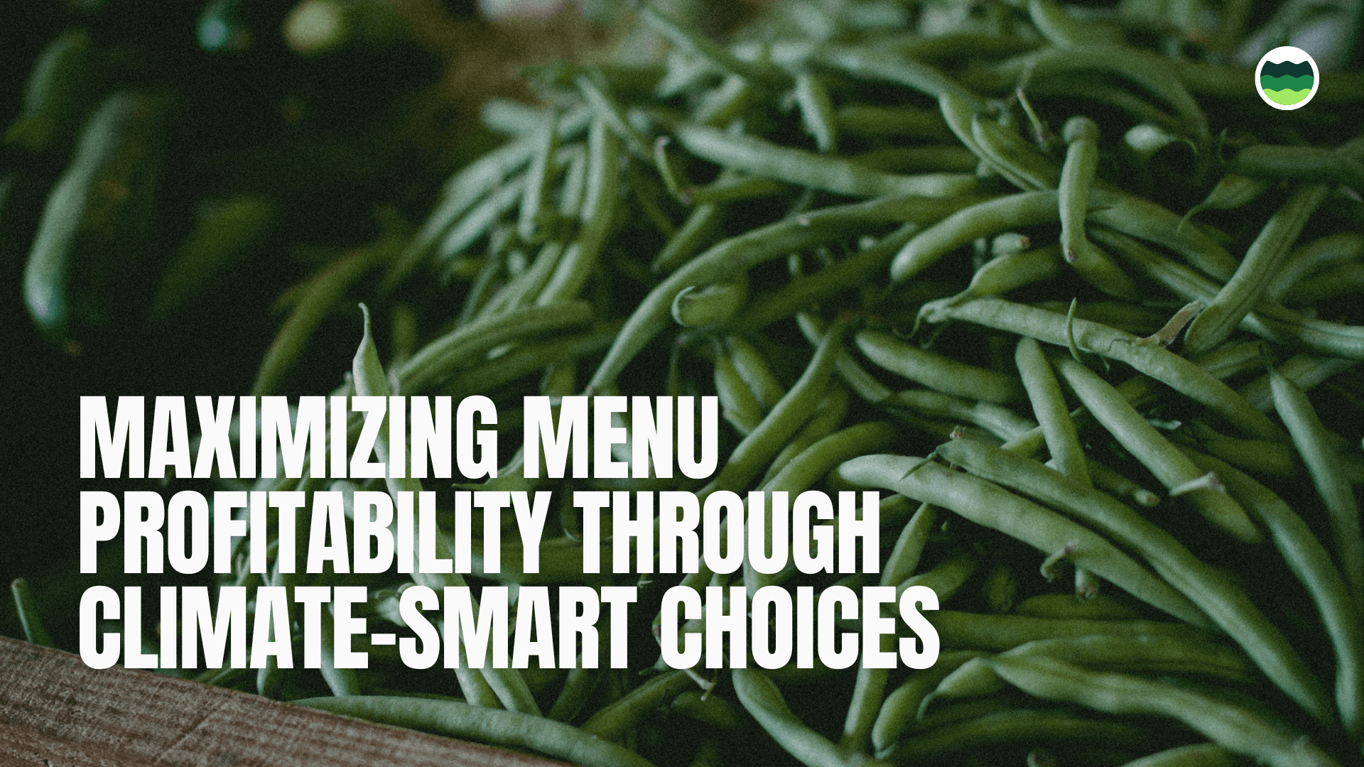 Maximizing Menu Profitability Through Climate-Smart Choices